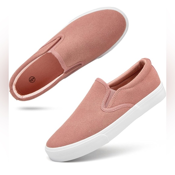 Hash bubbie | Shoes | Nwt Hash Bubbie Womens Suede Pink Slip On Suede ...